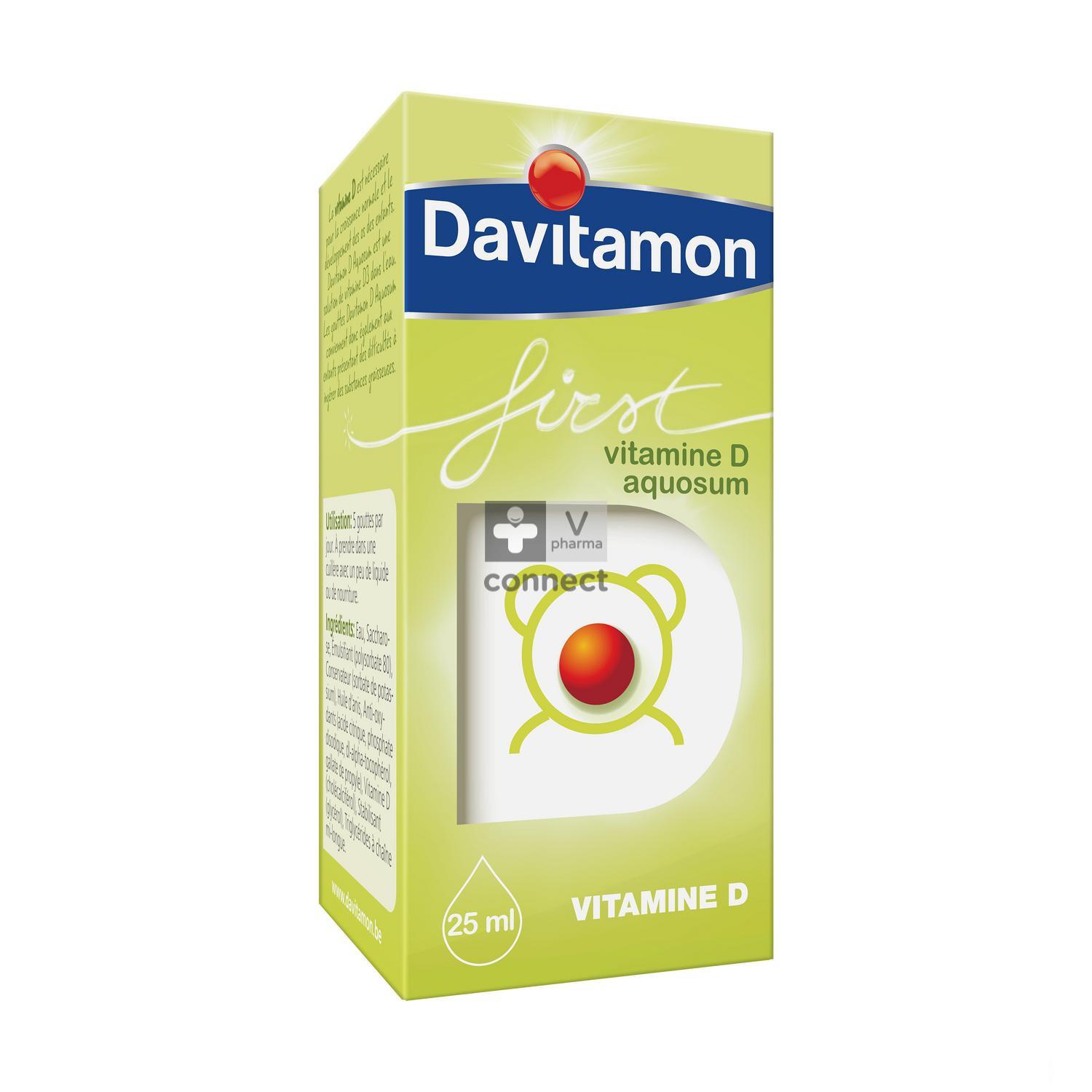 Davitamon First D Aquosum 25 ml