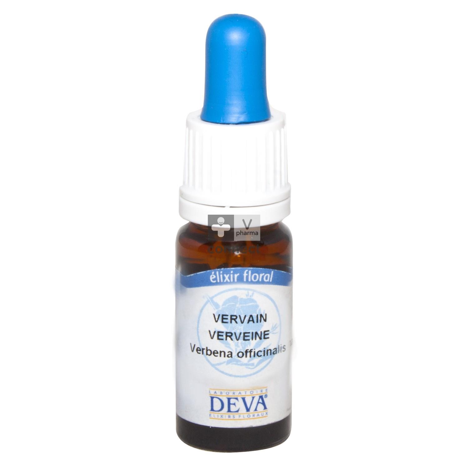 Deva Elixir Floral Bach Verveine 10 ml