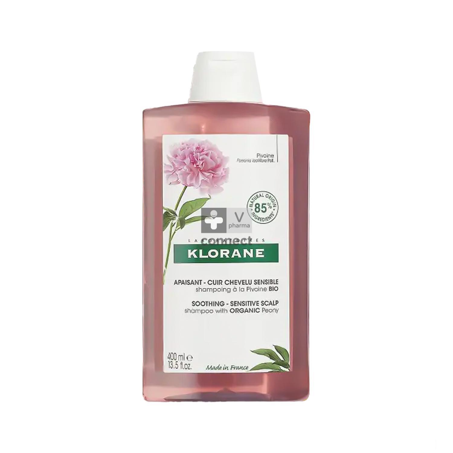 Klorane Shampooing Pivoine 400 ml