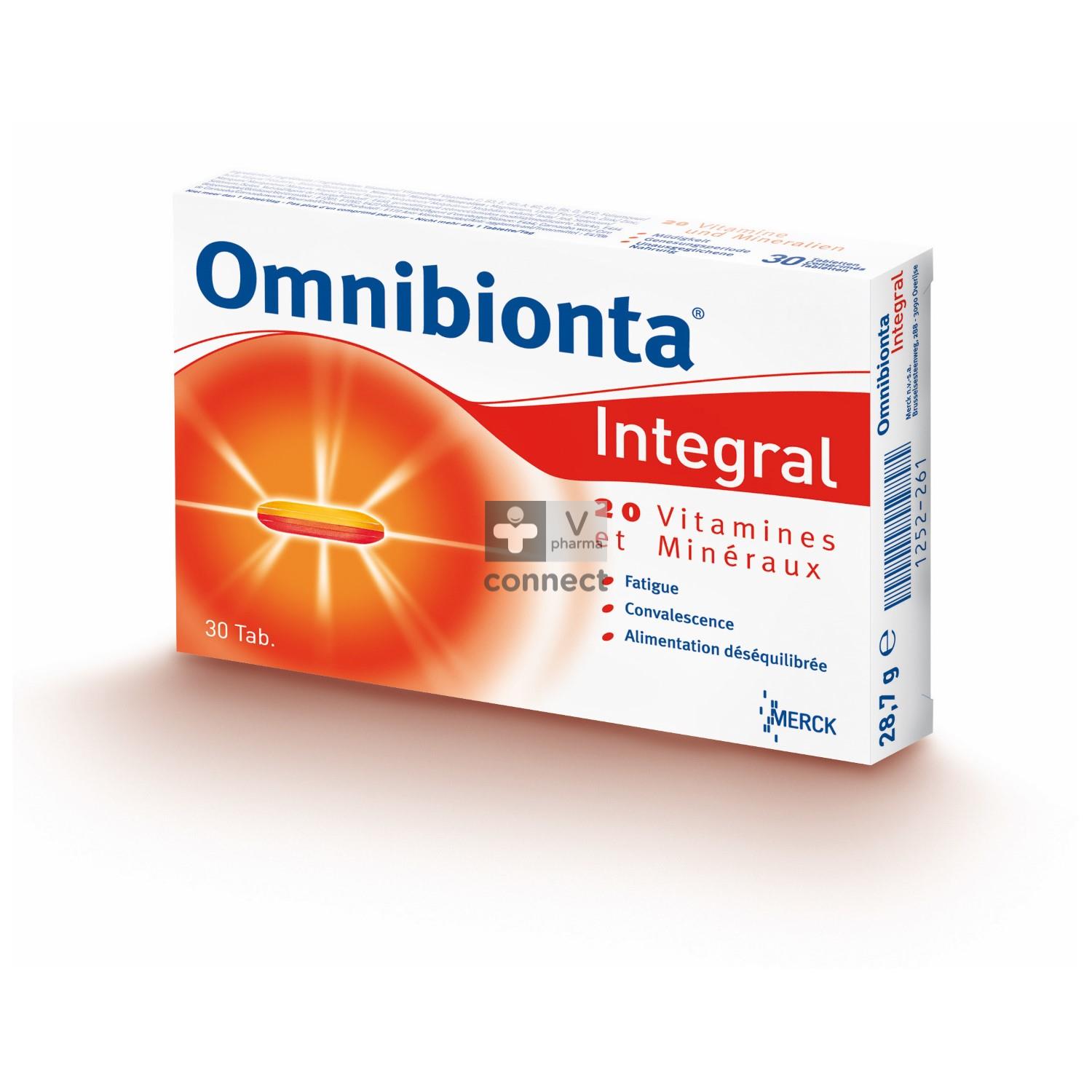Omnibionta Integral 30 Comprimes