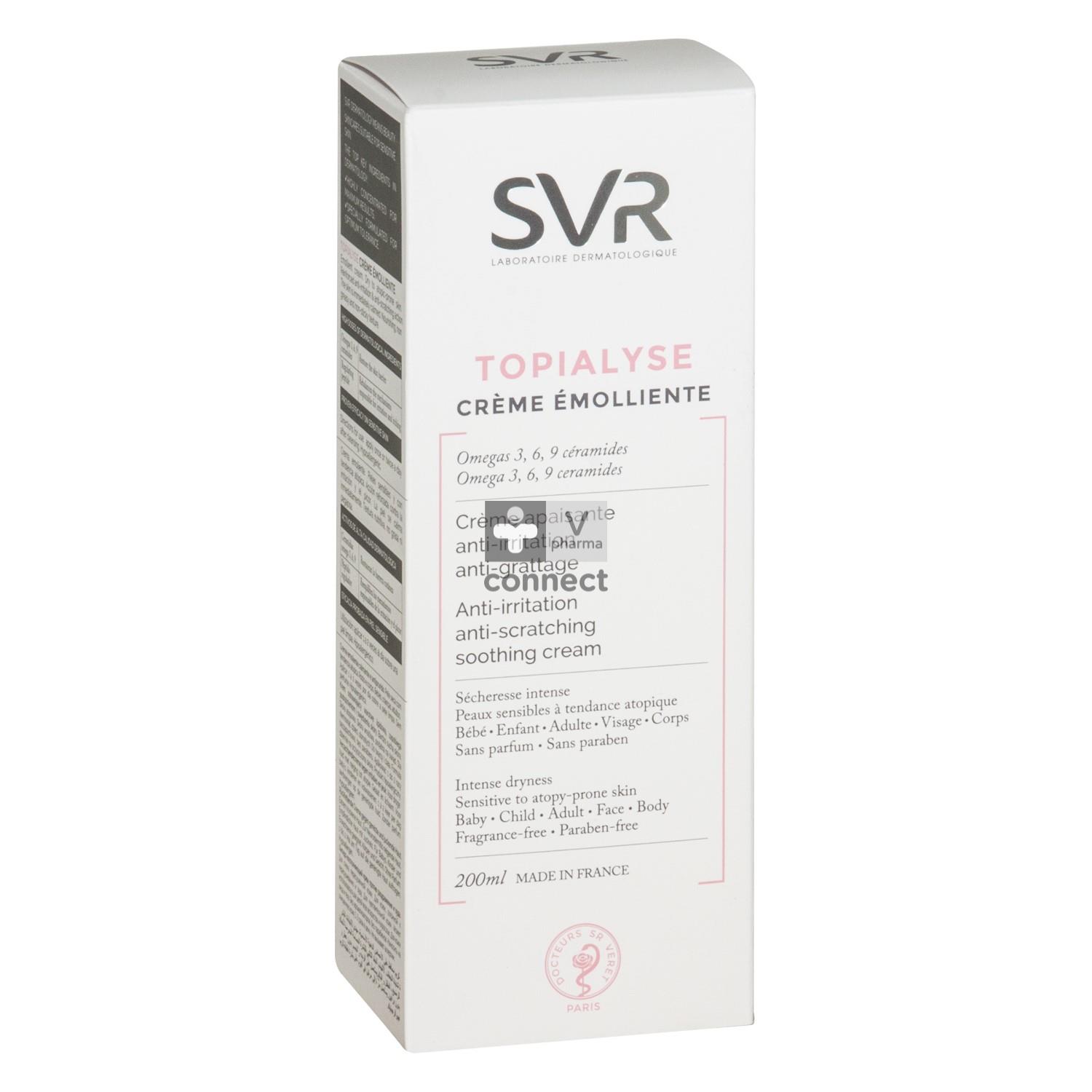 SVR Topialyse Crème Emolliente 200 ml