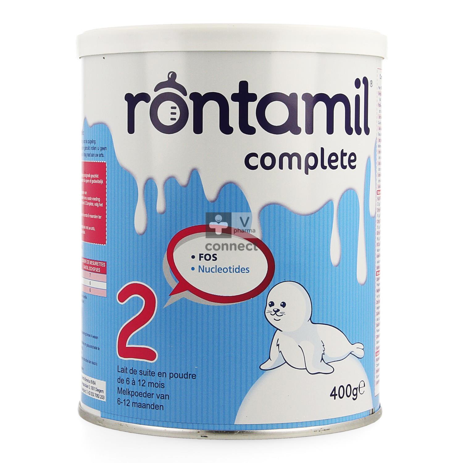 Rontamil 2 Complete Lait Nourisson 6-12Mois Poudre 400 g