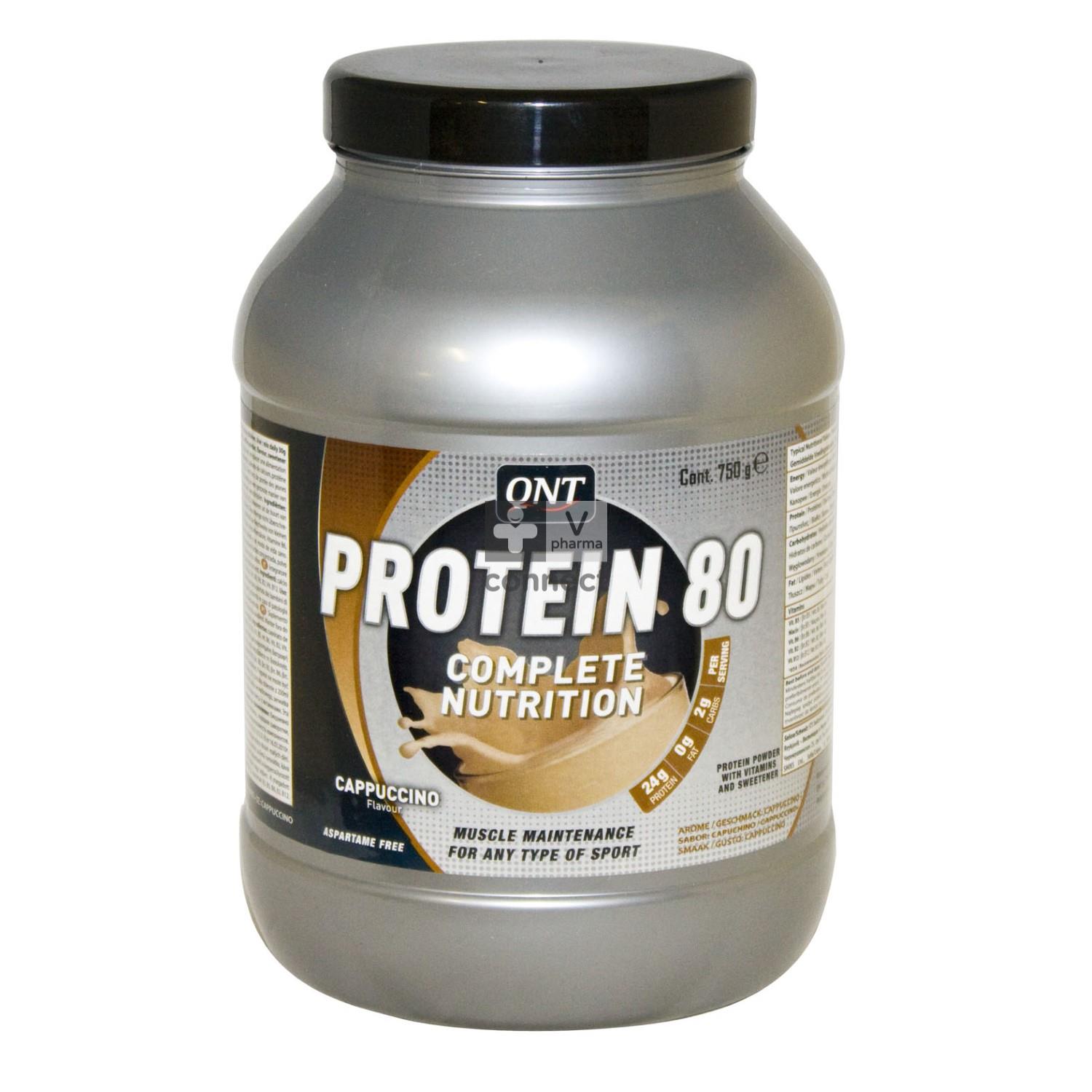 Qnt Protein 80 Cappuccino 750 g