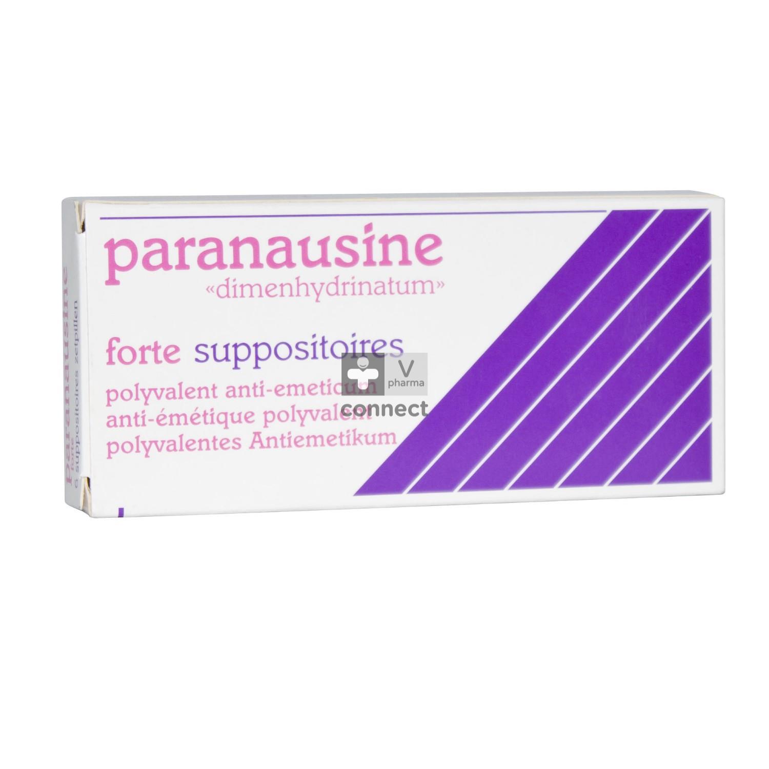 Paranausine Fort Suppositoires 6x120mg