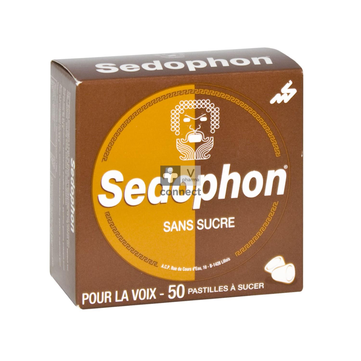 Sedophon Sans Sucre Pastilles A Sucer 50 G