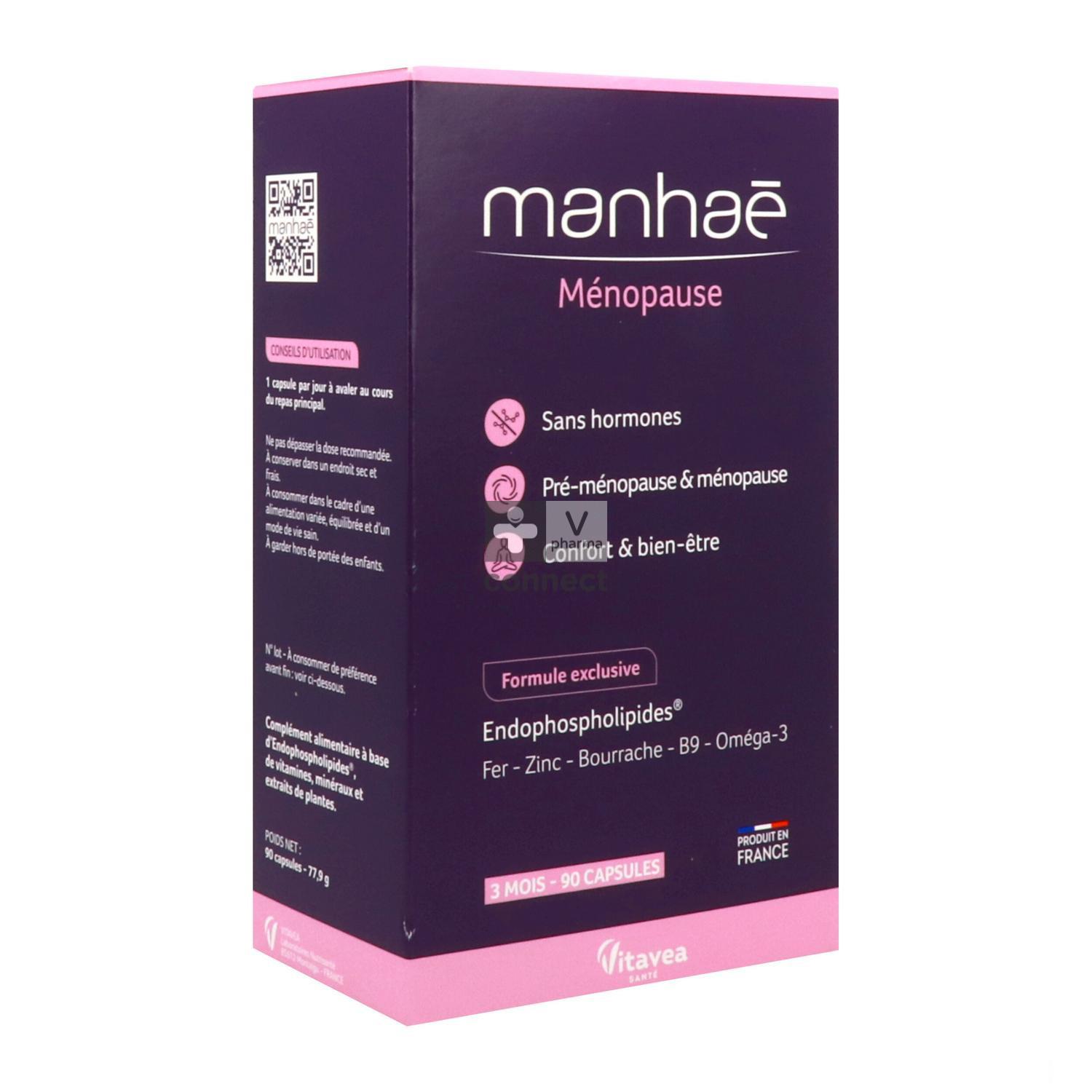 Nutrisante Manhae 3 Mois 90 Capsules