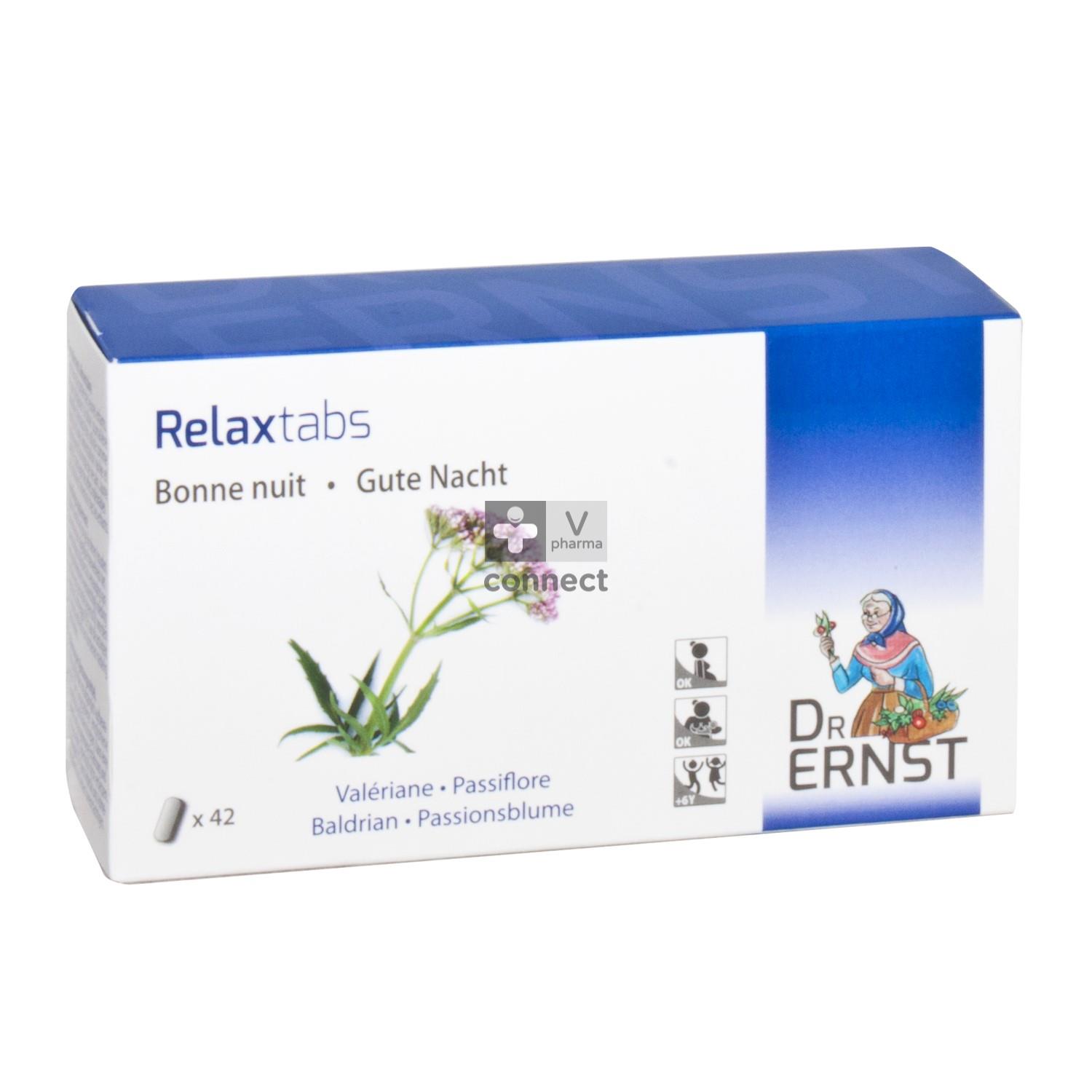 Dr Ernst Relaxtabs 42 Comprimés