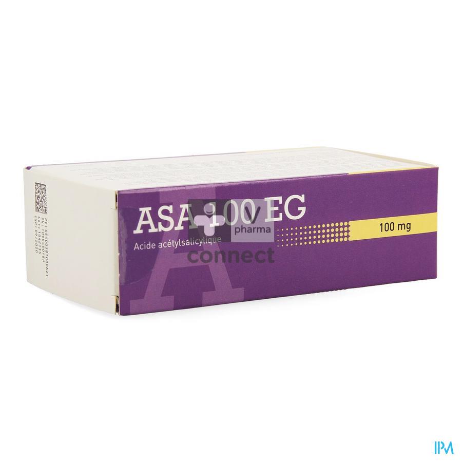 Asa 100 EG 100 mg 168 Comprimés Gastro Résistants