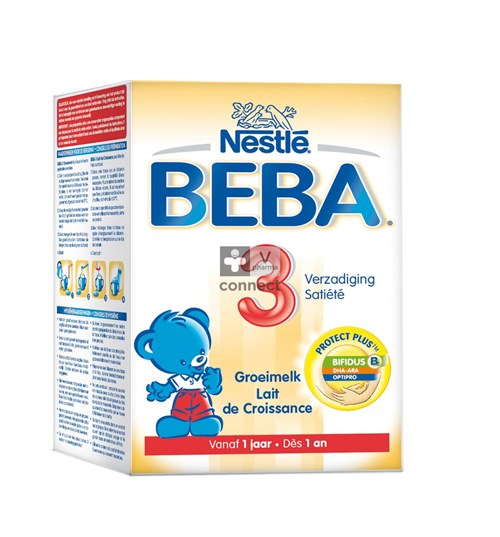 Beba 3 Groeimelk Pdr 2x300g
