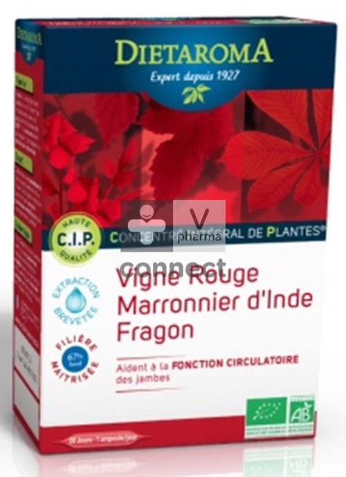 Dietaroma CIP Circulation 20 Ampoules 10 ml
