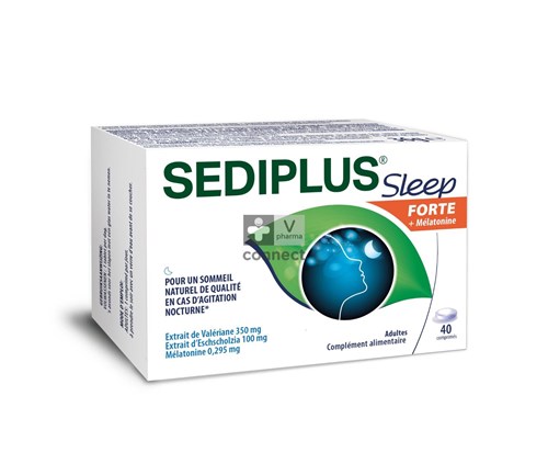 Sediplus Sleep Forte 40 Comprimés Prix Promo