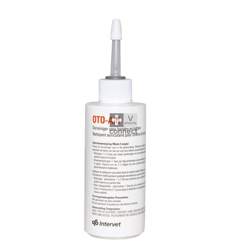 Oto Aid Lotion Nettoyante Oreilles Chiens et Chats 100 ml