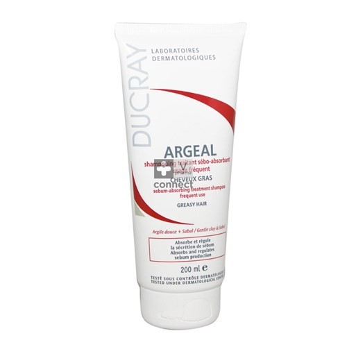 Ducray Argeal Shampoing Cheveux Gras 200 ml