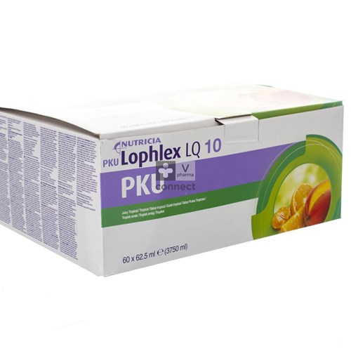 Pku Lophlex Lq 10 Juicy Tropical 60X62,5 ml
