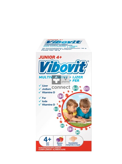 Vibovit Junior 4+ 30 Comprimés à Croquer
