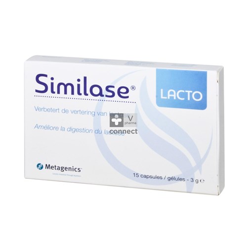 Metagenics Similase Lacto 15 Gélules