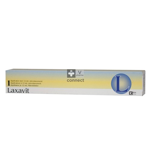 Laxavit Micro Enema Seringue 1x12ml