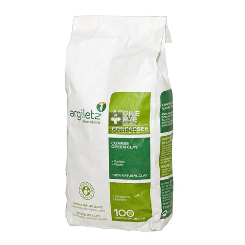 Argiletz Argile Verte Concassée Cataplasme 1 Kg Ar031