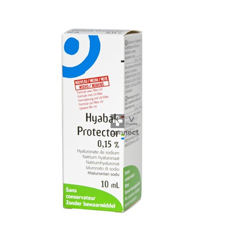 Hyabak Protector 0,15 % Collyre 10 ml