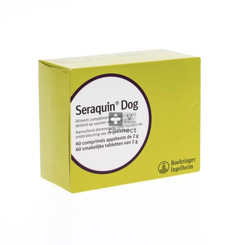 Seraquin Chien Comprimes Veterinaire 60 X 2 gr