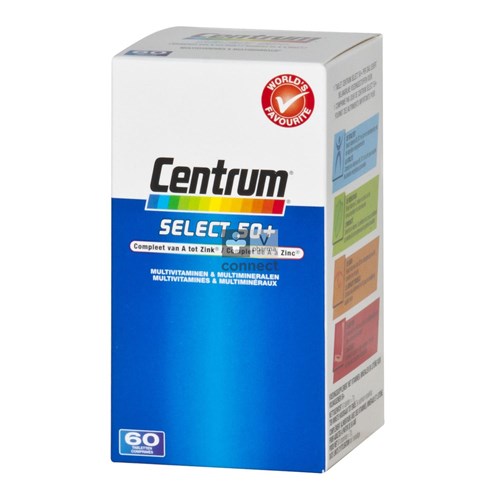 Centrum Select 50+ 60 Comprimés