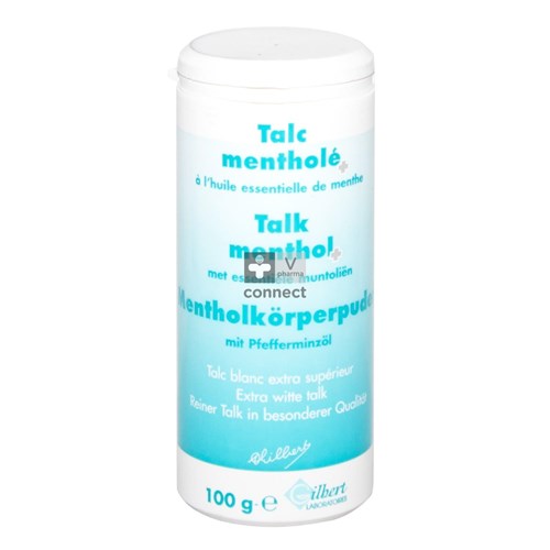 Gilbert Talc Mentholé 1% 100 gr