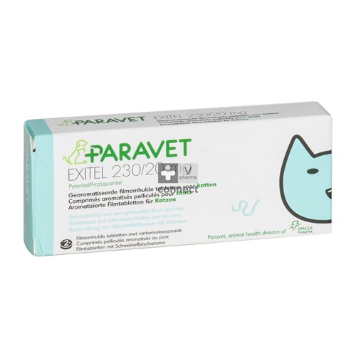 Paravet Exitel Chat 2 Comprimés