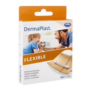 Dermaplast Flexible 8 x 10 cm 10 Pièces