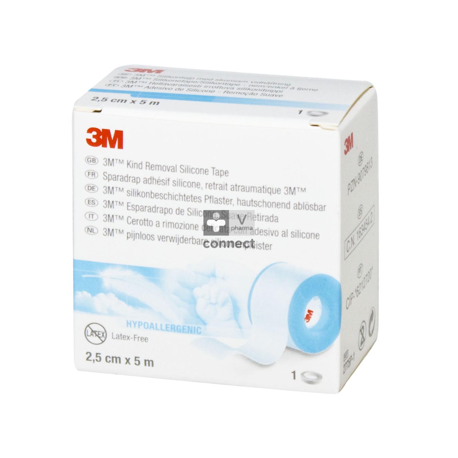 Silicone Tape 3m Kind Removal 2,5cmx5,0m 1 2775p1