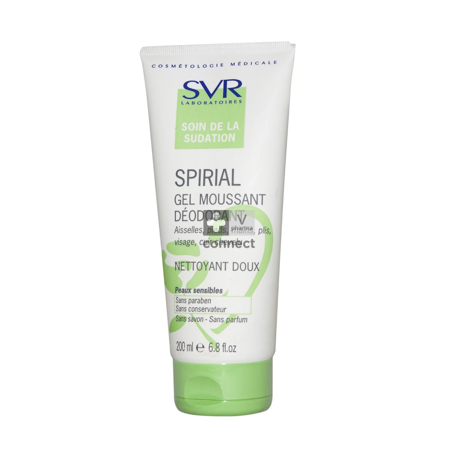 SVR Spirial Déodorant Gel Moussant 200 ml