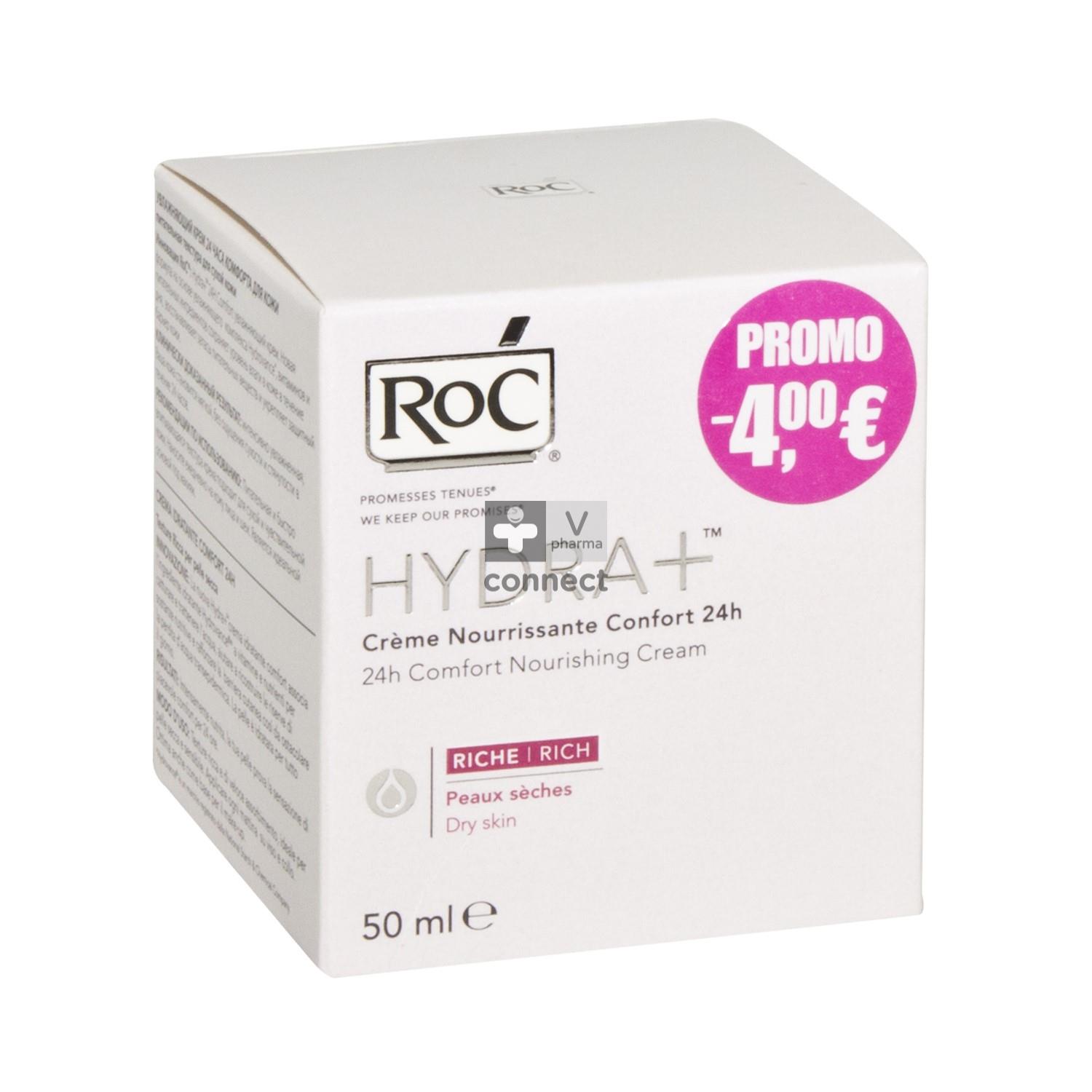Roc Hydra+ Crème Riche 50 ml Prix Promo
