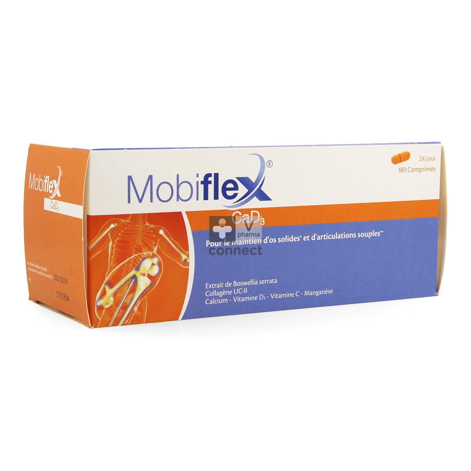 Mobiflex Ca/D3 180 Comprimés