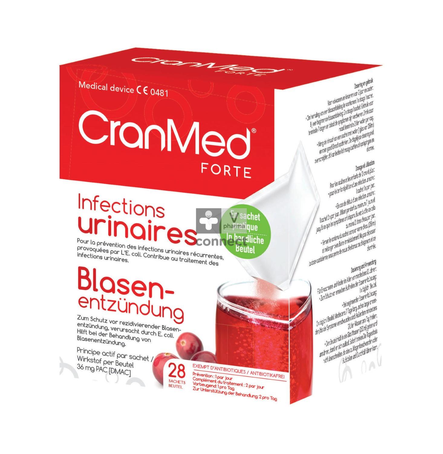 Cranmed Forte Preventie Behandeling Pdr Zakje 28