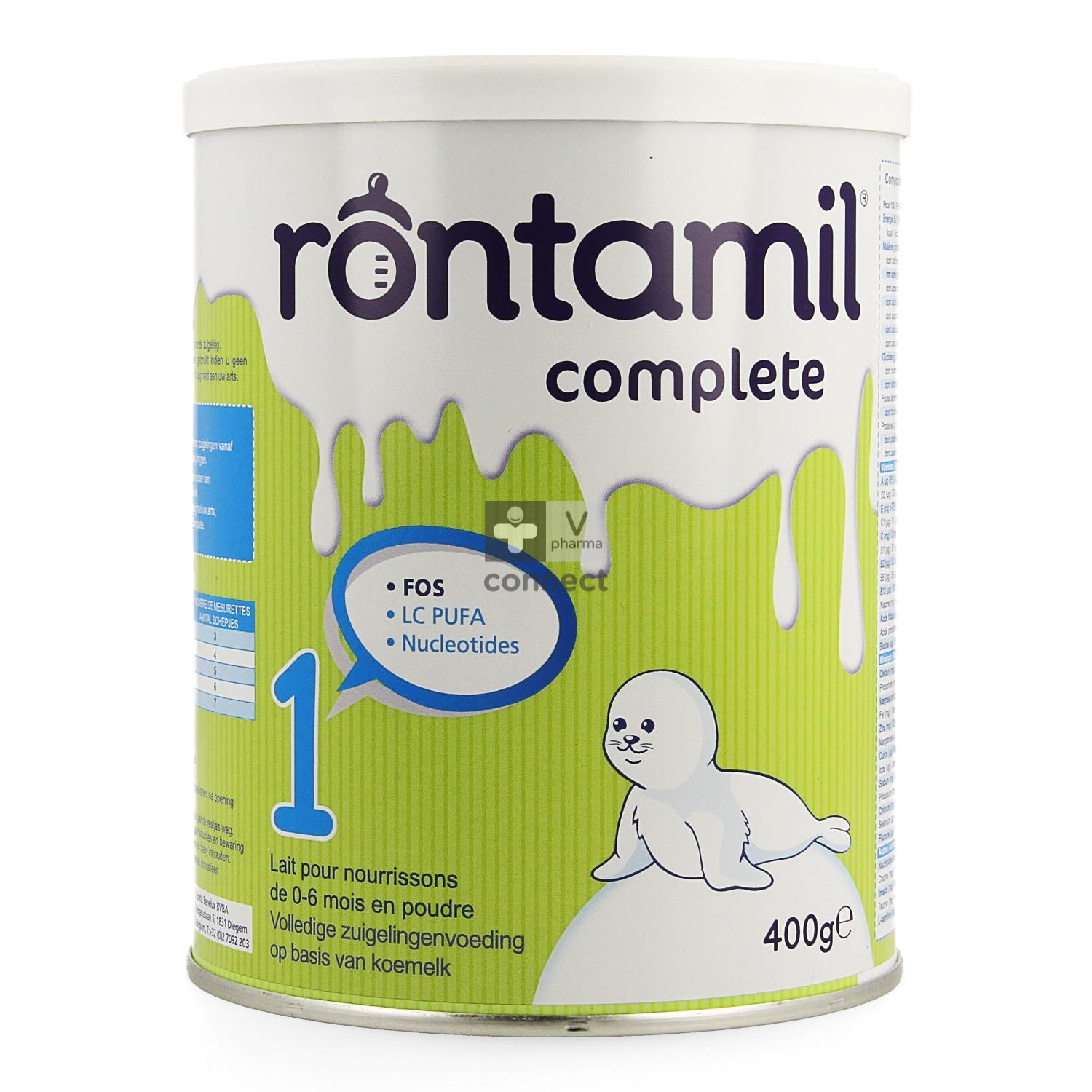Rontamil 1 Complete Lait Nourisson 6-12Mois Poudre 400 g