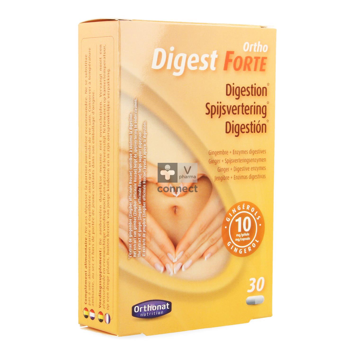 Ortho Digest Forte 30 Gelules Orthonat