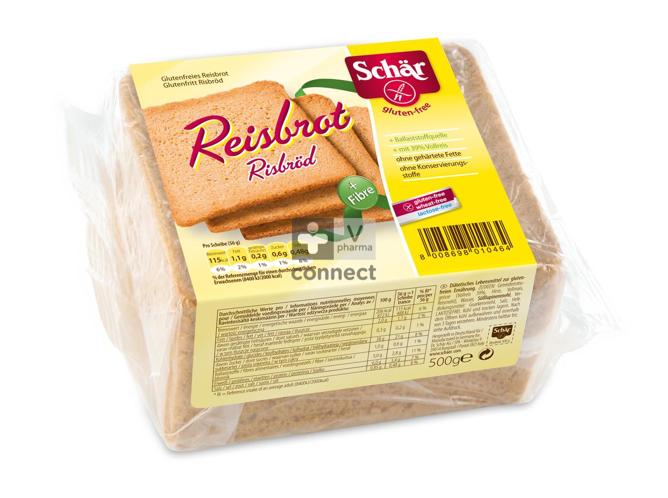 Schar Pain Au Riz 500 g