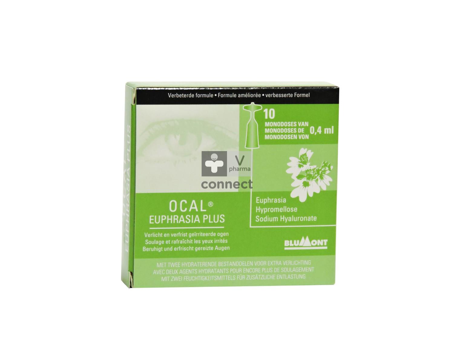 Ocal Euphrasia Plus 10 x 0,4 ml