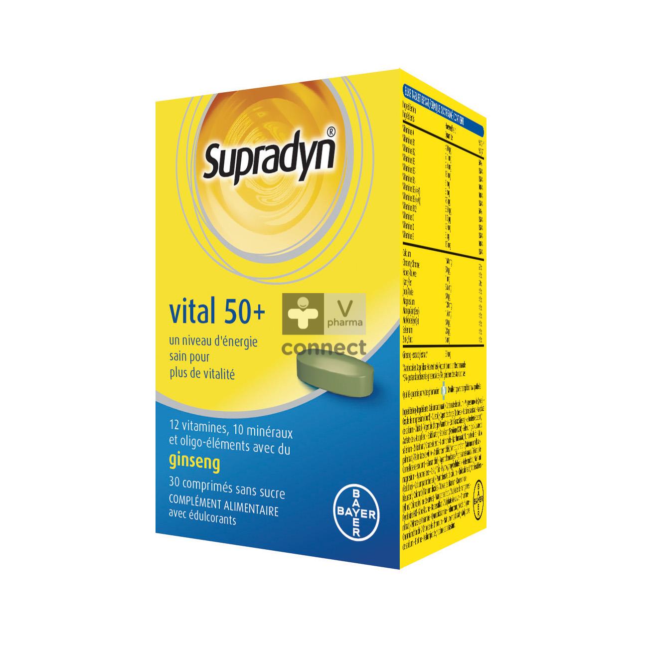 Supradyn Vital 50+ 30 Comprimes