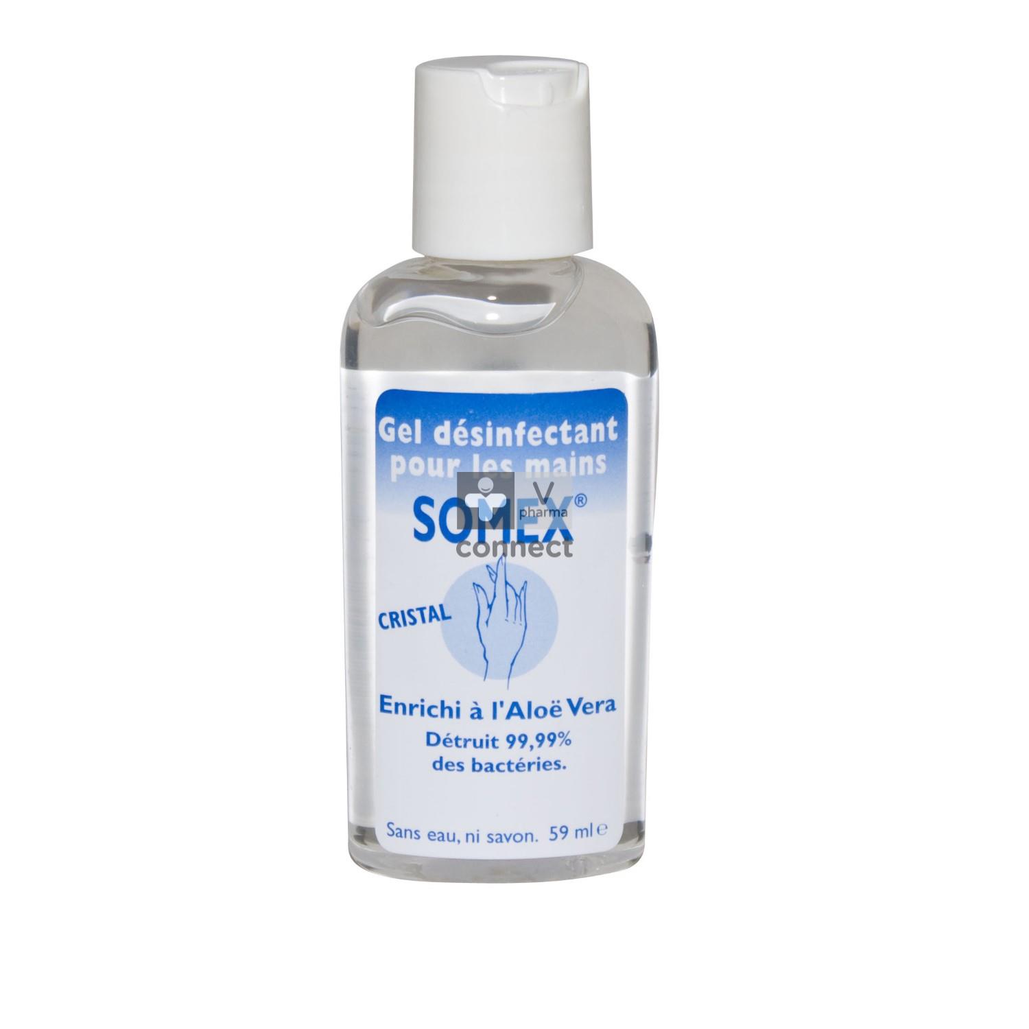 Somex Gel Mains Desinfectant Cristal 59ml