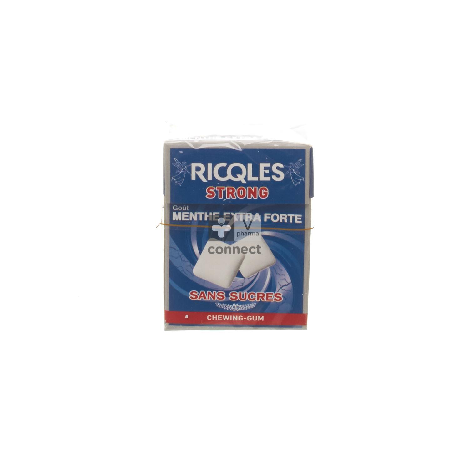 Ricqles Chewing Gum Strong 24 g